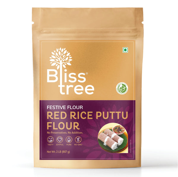 Red Rice Puttu Flour - 2lb - Bliss Tree South Carolina